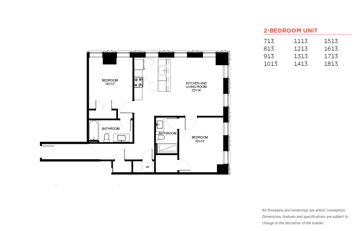 The Residences at 300 St. Paul in Baltimore, MD | PMC Property Group ...