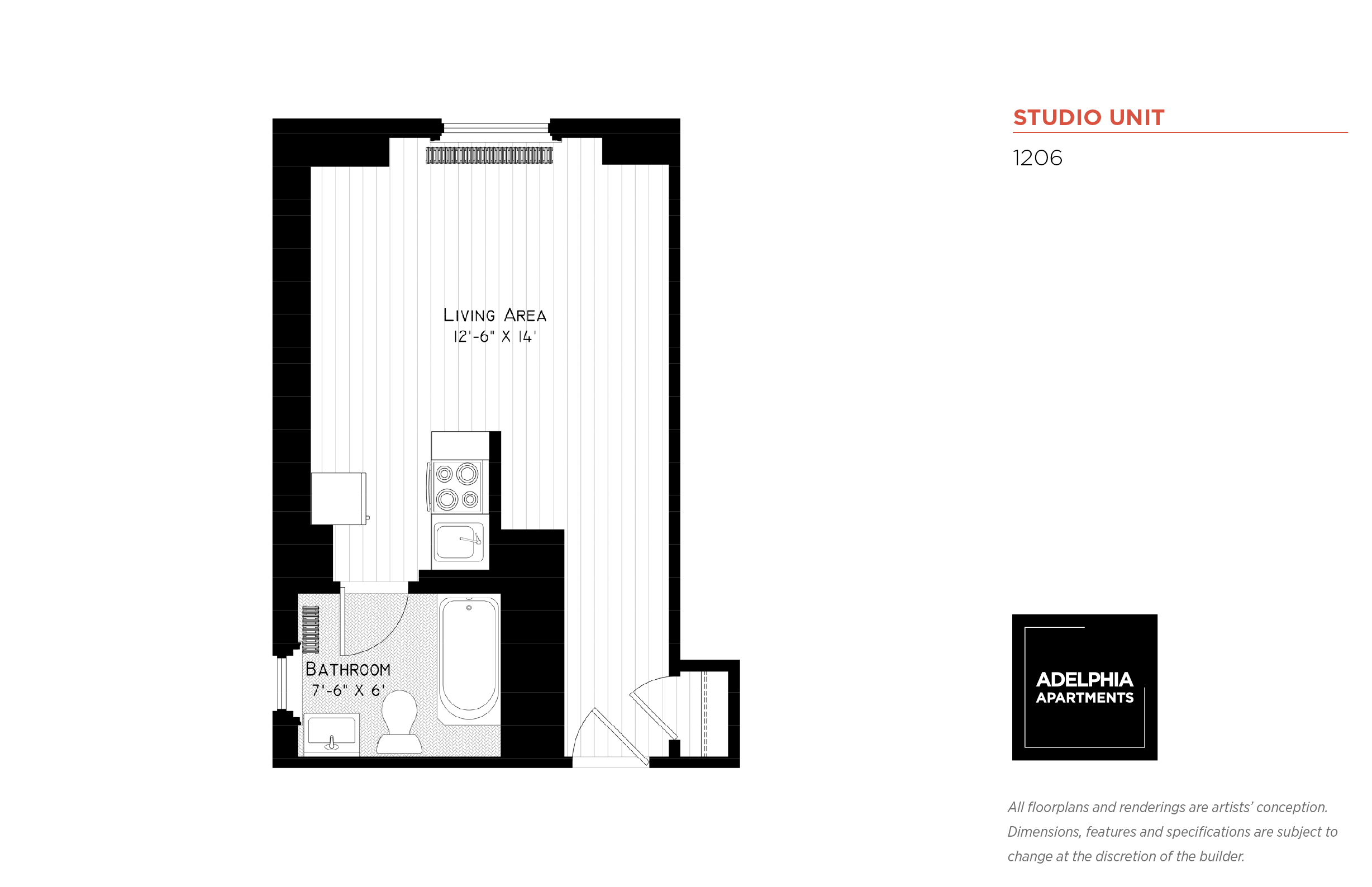 Adelphia House in | PMC Property Group Apartments