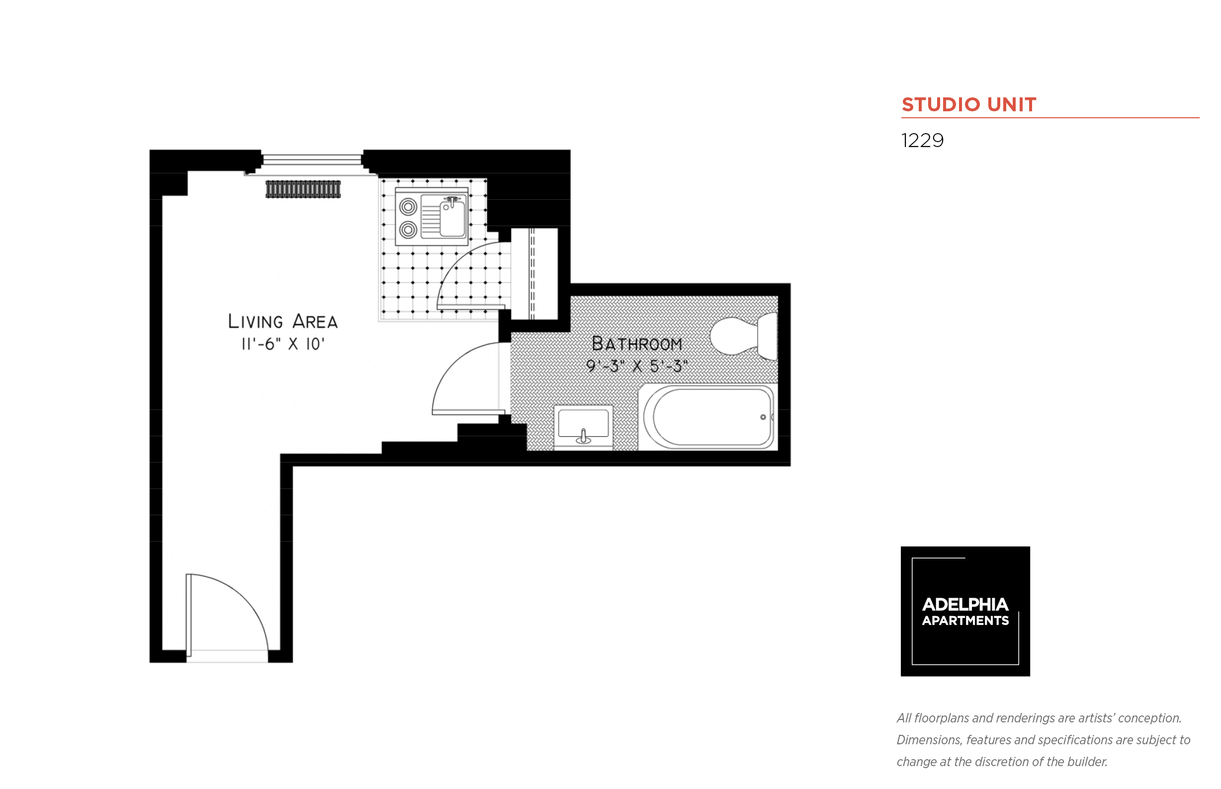 Adelphia House in | PMC Property Group Apartments