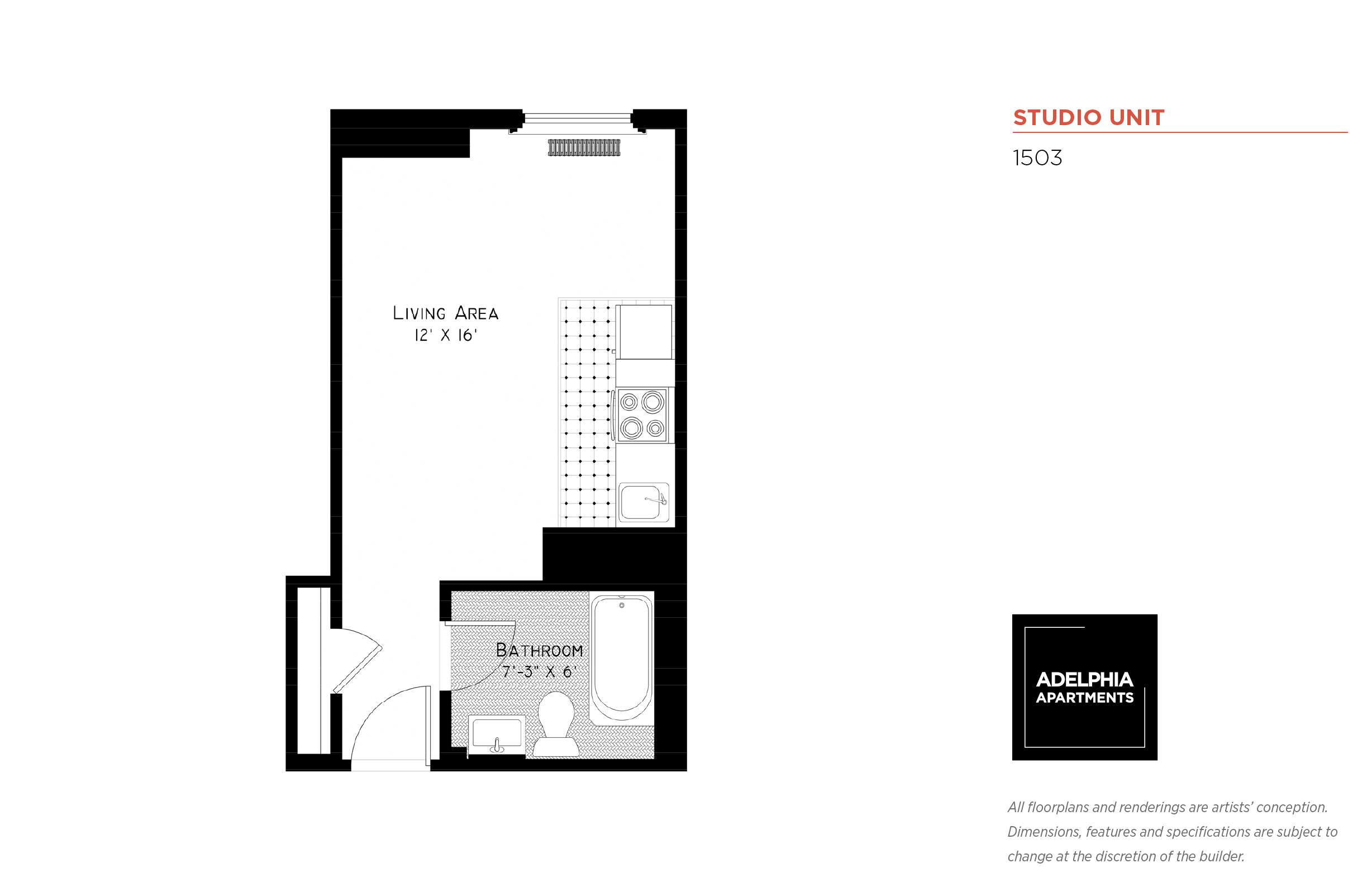 Adelphia House in | PMC Property Group Apartments