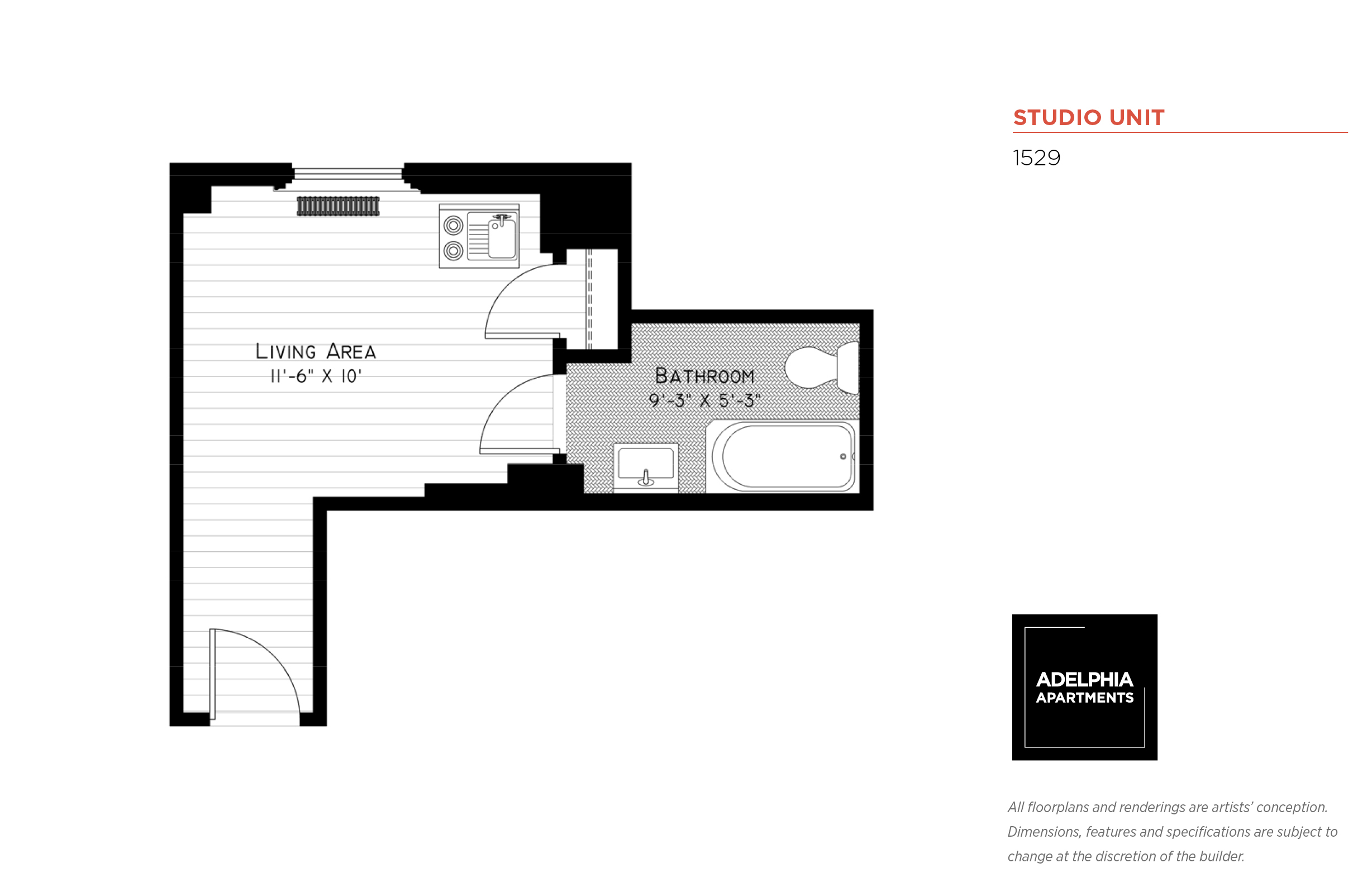 Adelphia House in | PMC Property Group Apartments