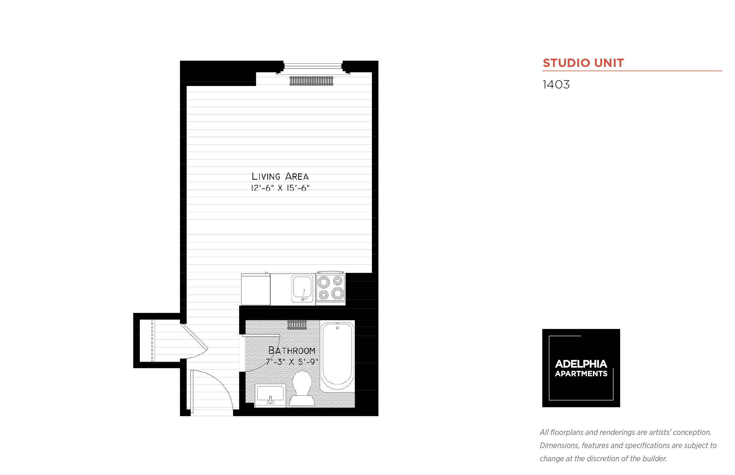 Adelphia House in | PMC Property Group Apartments