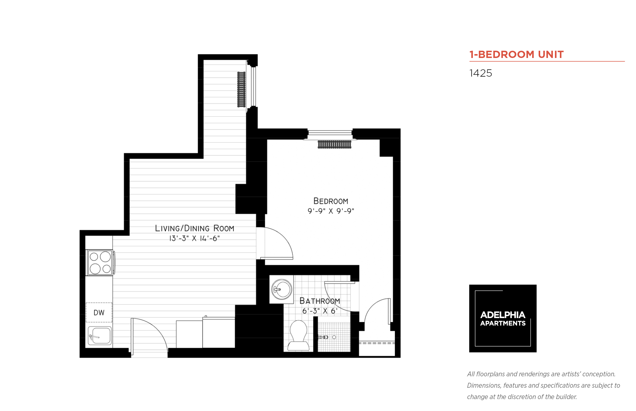 Adelphia House in | PMC Property Group Apartments