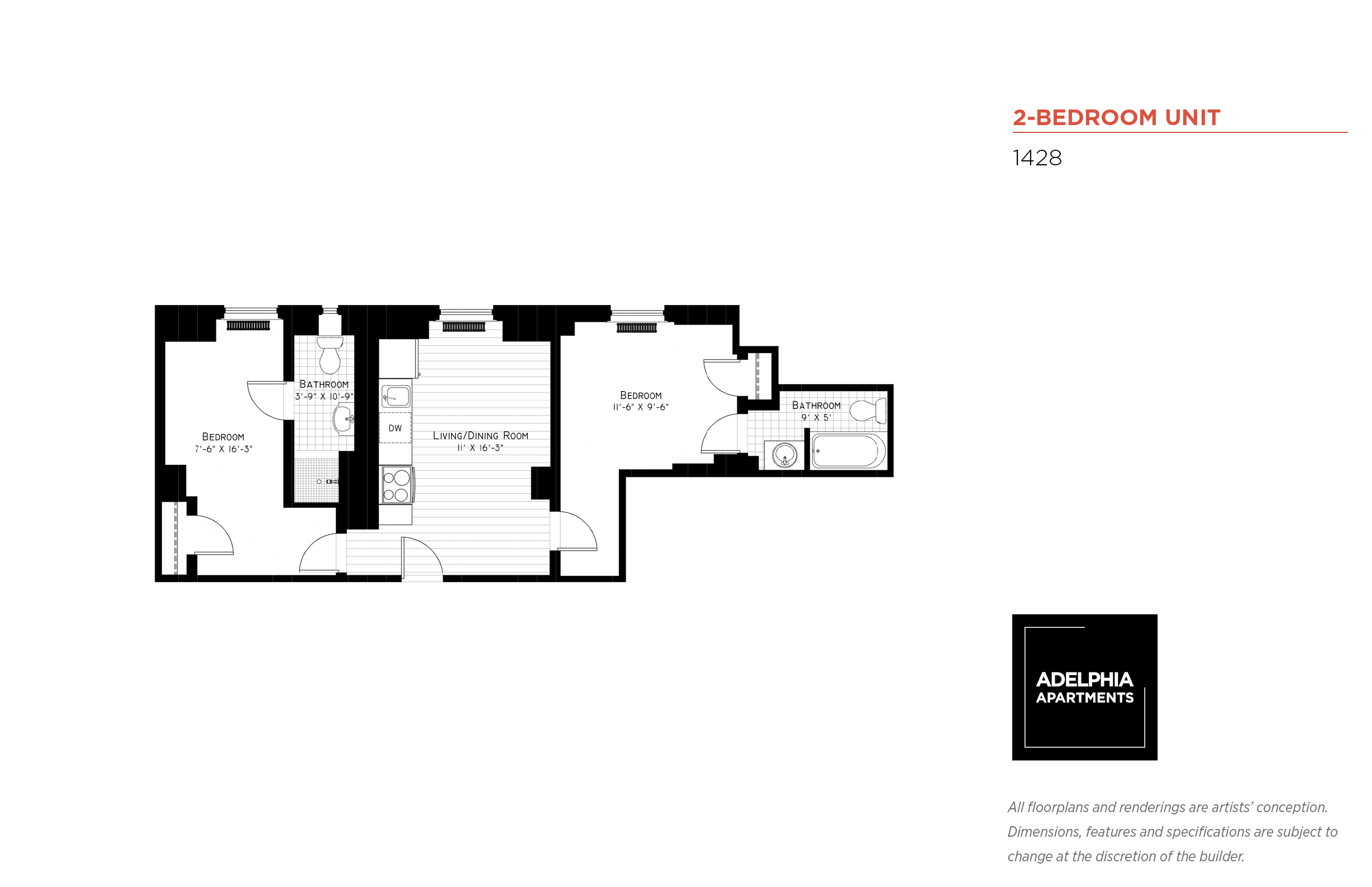 Adelphia House in | PMC Property Group Apartments
