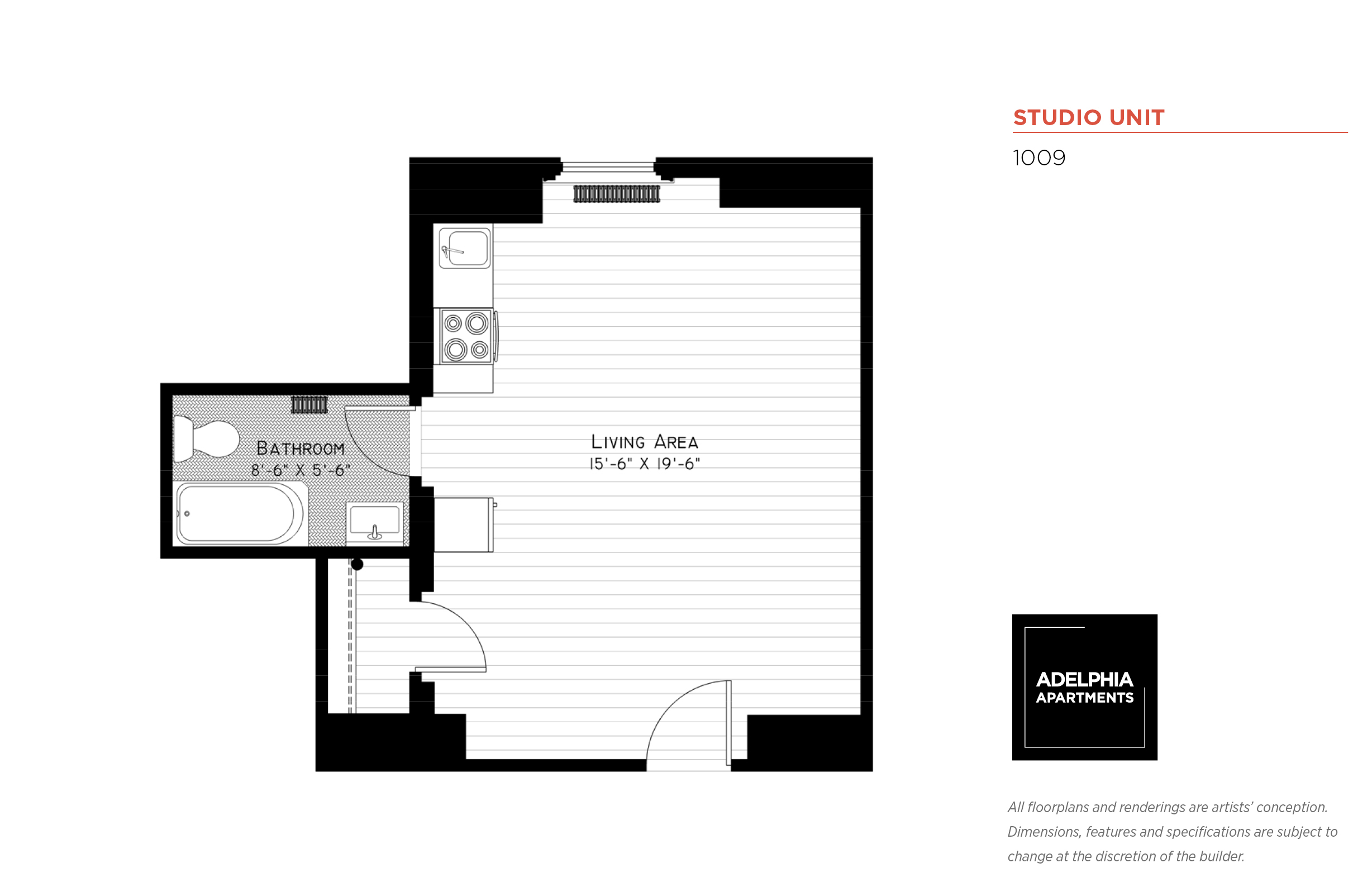 Adelphia House in | PMC Property Group Apartments