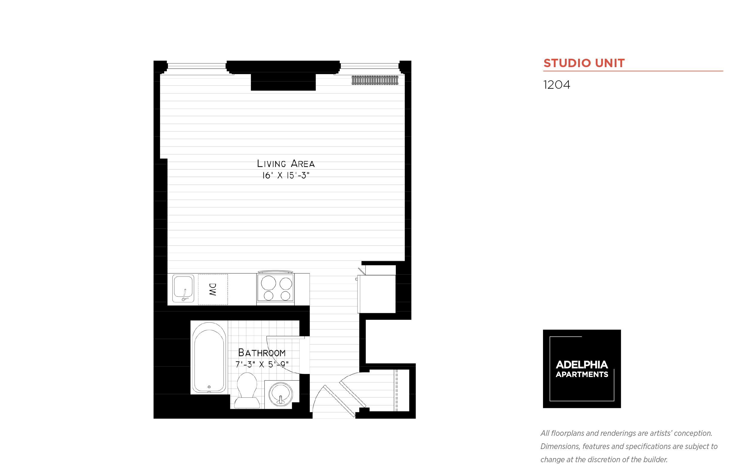 Adelphia House in | PMC Property Group Apartments