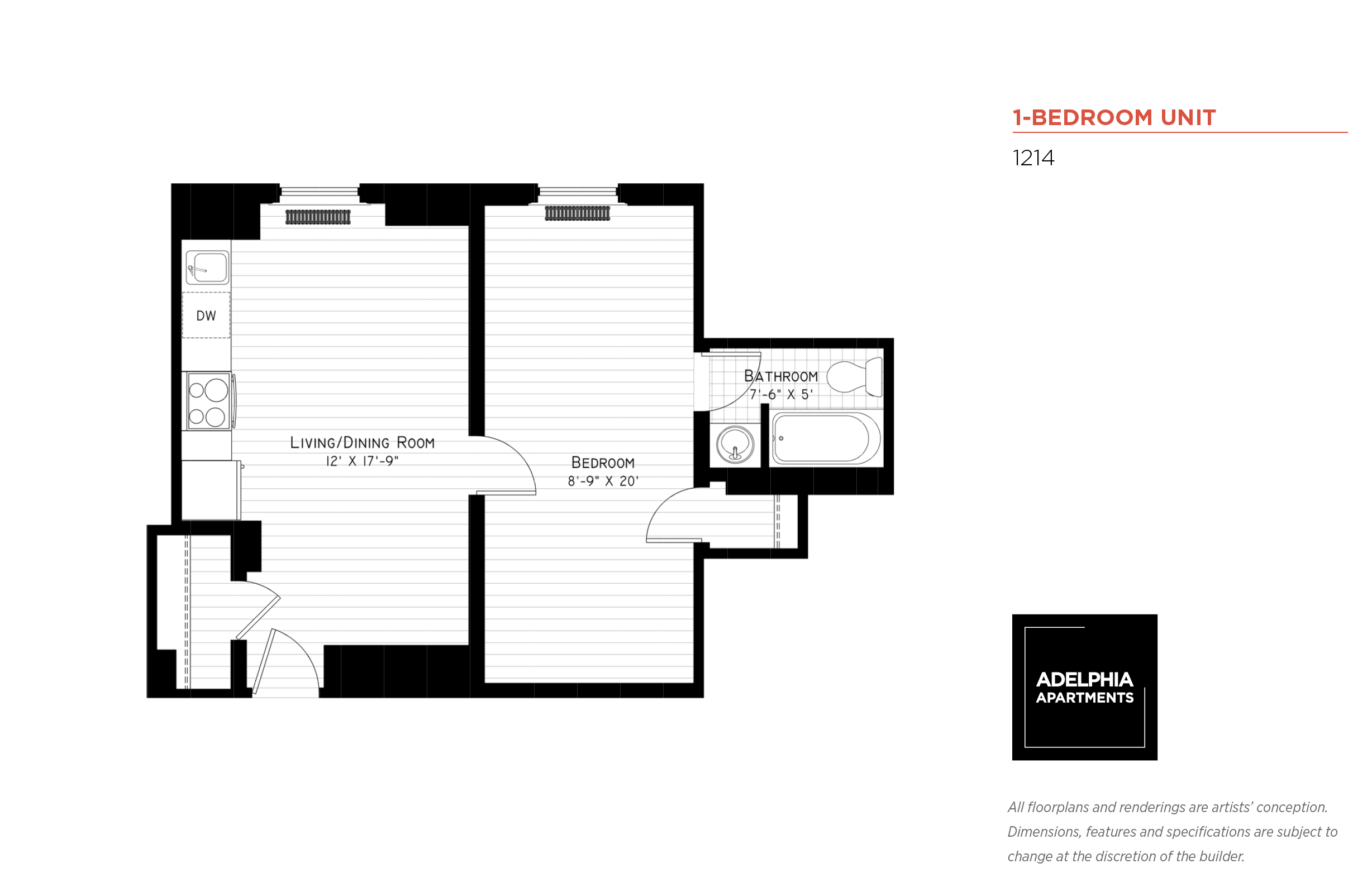 Adelphia House in | PMC Property Group Apartments