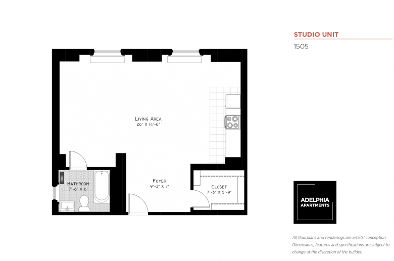 Adelphia House in Philadelphia, PA | PMC Property Group Apartments