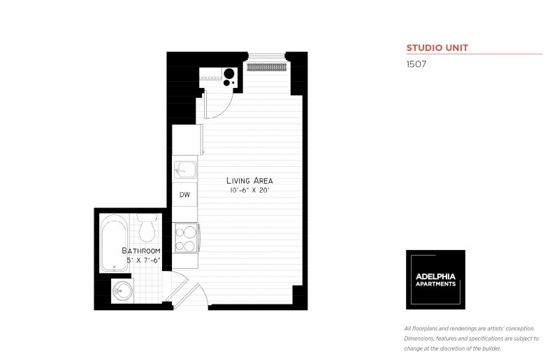 Adelphia House in Philadelphia, PA | PMC Property Group Apartments