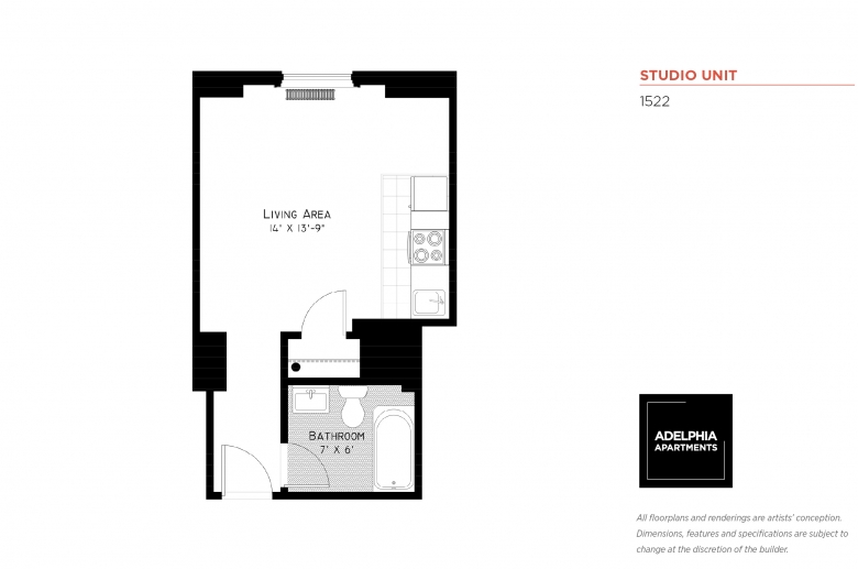 Adelphia House in Philadelphia, PA | PMC Property Group Apartments