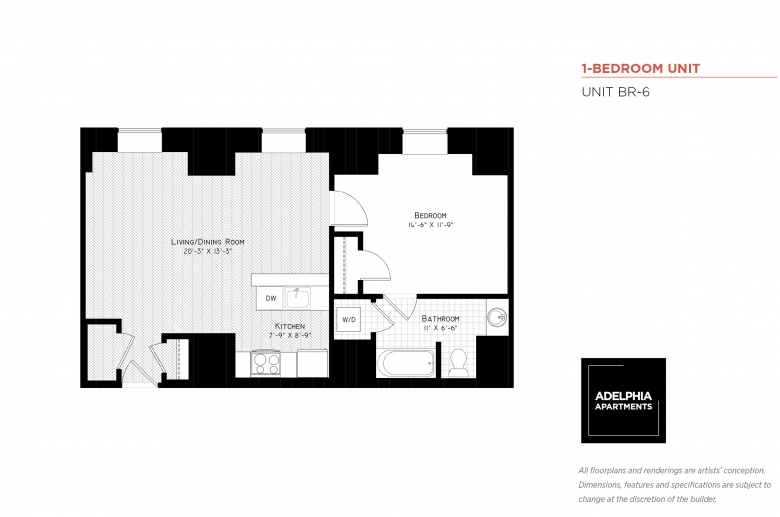 Adelphia House in Philadelphia, PA | PMC Property Group Apartments