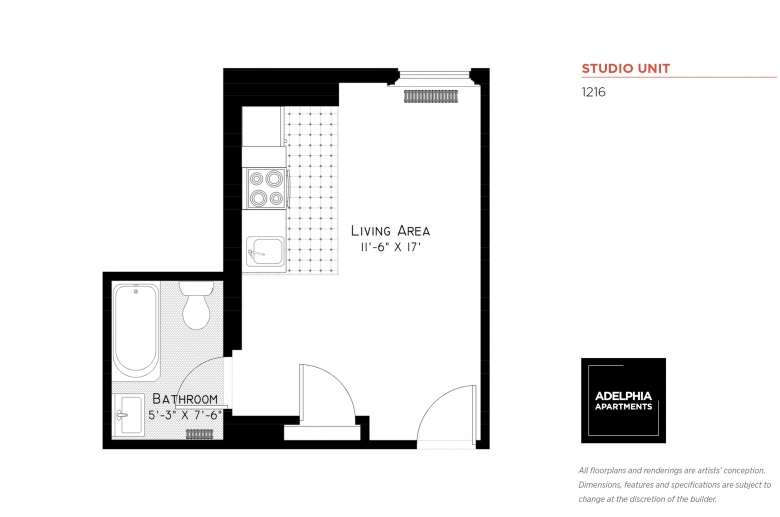 Adelphia House in Philadelphia, PA | PMC Property Group Apartments