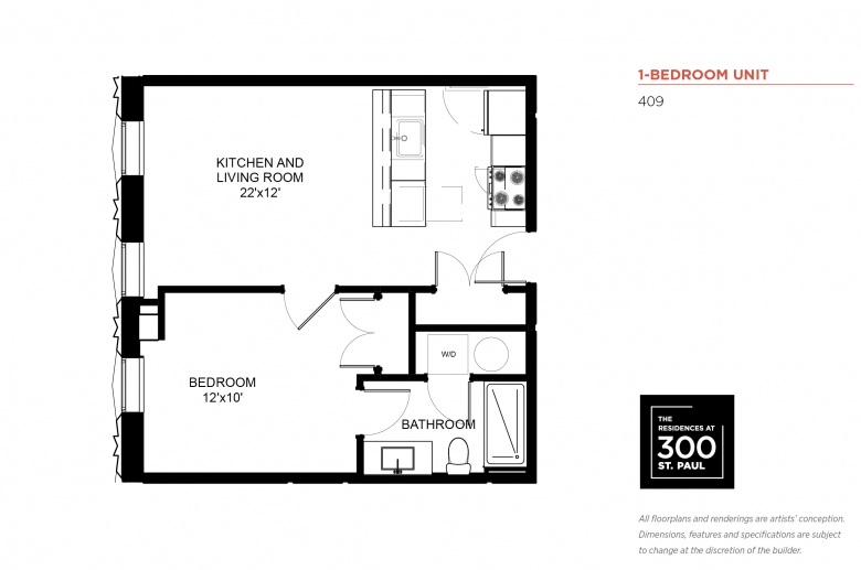 The Residences at 300 St. Paul in Baltimore, MD | PMC Property Group ...