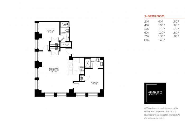 Allegheny Apartments in Pittsburgh, PA | PMC Property Group Apartments
