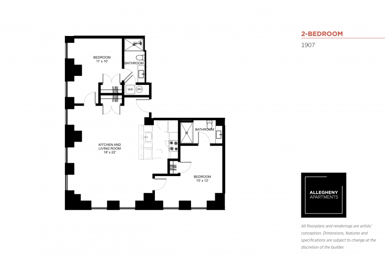 Allegheny Apartments in Pittsburgh, PA | PMC Property Group Apartments